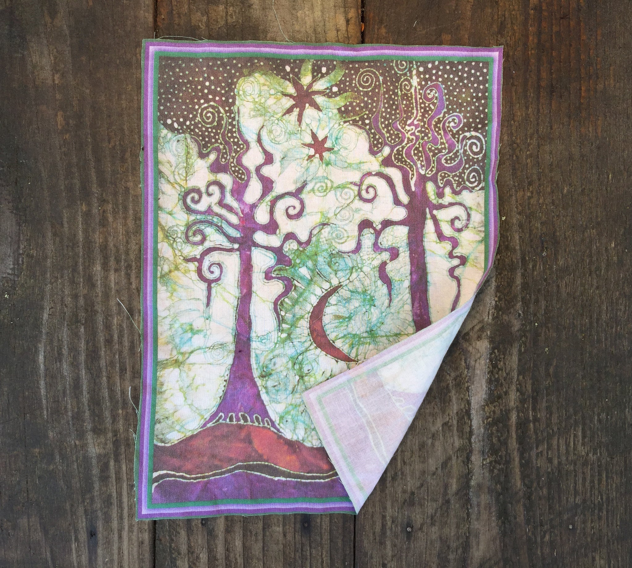 Two Trees Batik Fabric Print – Batikwalla by Victoria