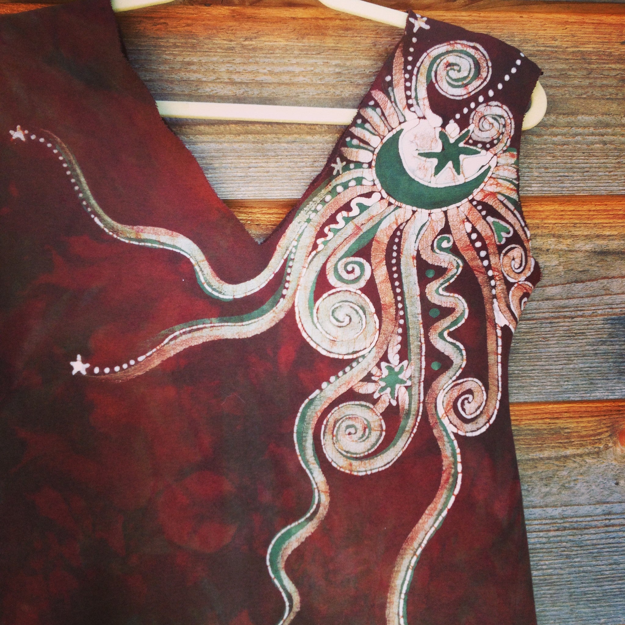 Trees for the Forest Organic Cotton Batik Dress – Batikwalla by Victoria