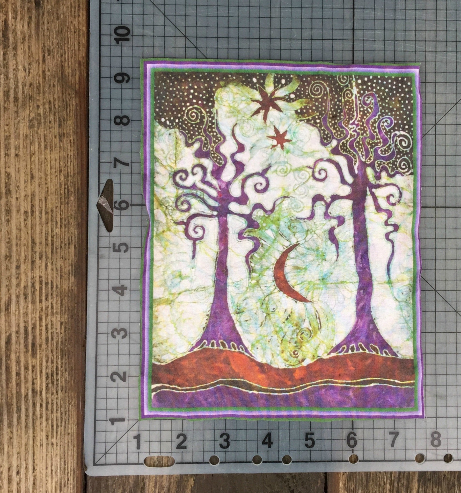 Two Trees Batik Fabric Print – Batikwalla by Victoria